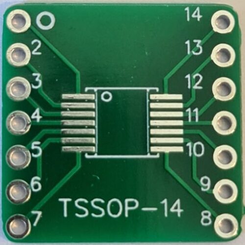 SOIC or TSSOP to DIP 14 Adaptor – Pack of 5 - Rude Dog Retros