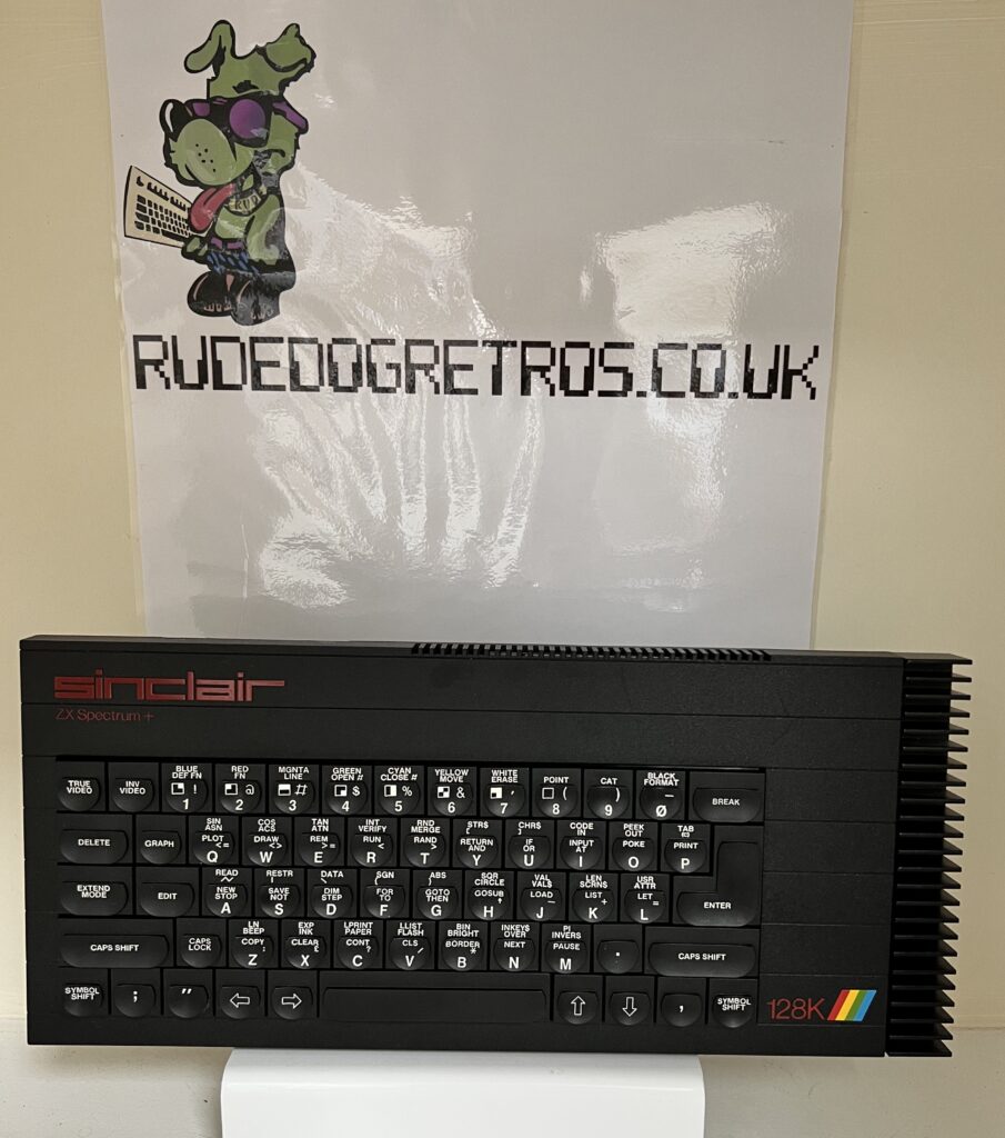 Sinclair ZX Spectrum 128k Toastrack - Rude Dog Retros