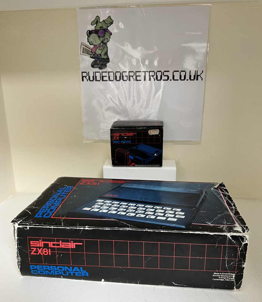 Vintage 1980s Sinclair ZX81 computer – psu, comp mod and 16K RAM Pack ...