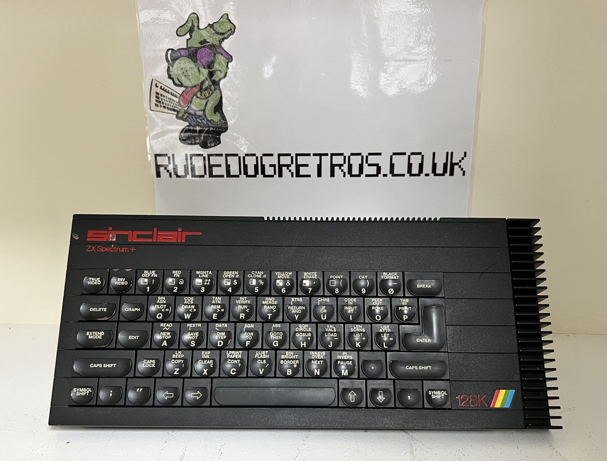 Sinclair ZX Spectrum 128k Toastrack - Rude Dog Retros